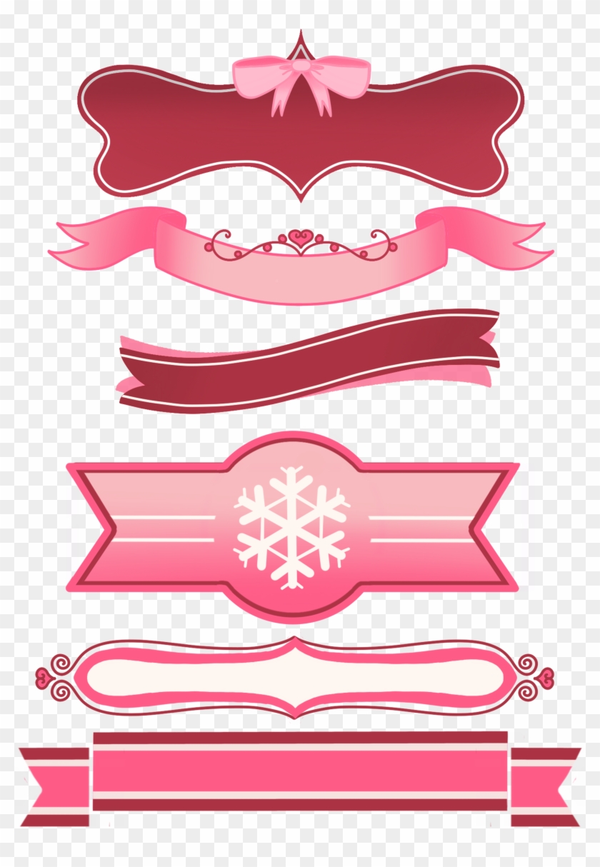 Ribbon Decoration Romance Holiday Png And Psd - Psd Clipart (#1545283 ...