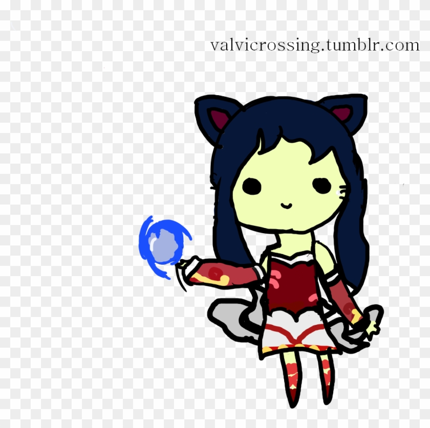 Ahri Drawing - Cartoon Clipart (#1547845) - PikPng