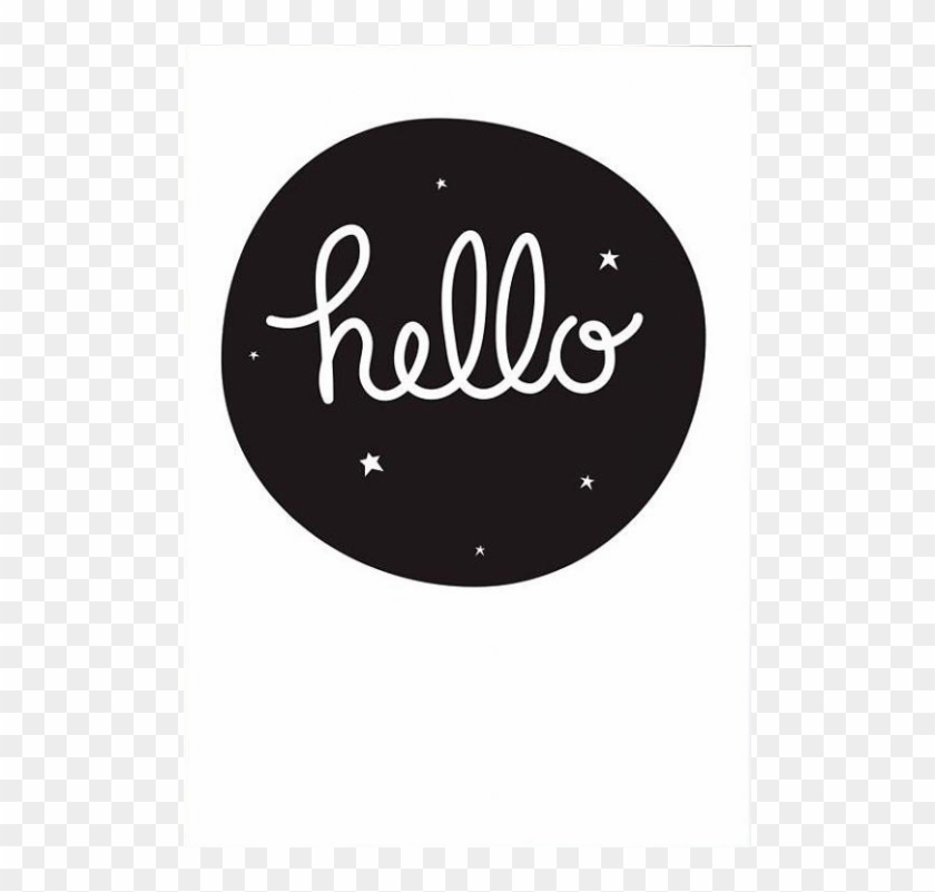 Download A Little Lovely Company Poster Hello - Circle Clipart Png ...