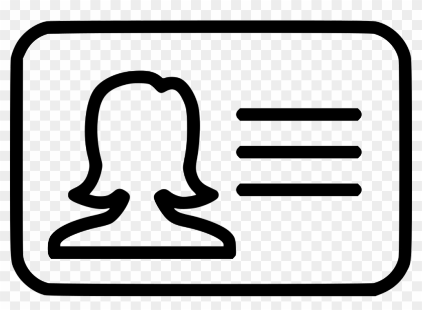 Png File Svg - Profile Card Icon Png Clipart (#1592208) - PikPng