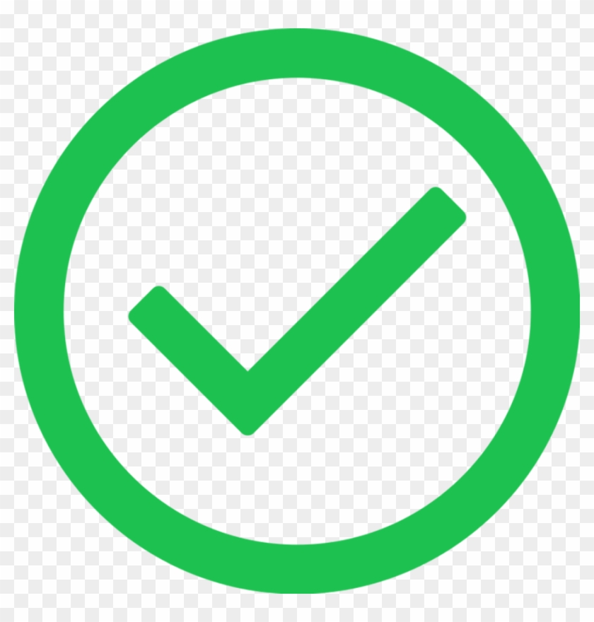 Download Ceklist Icon Png - Circle Green Check Png Clipart Png Download ...