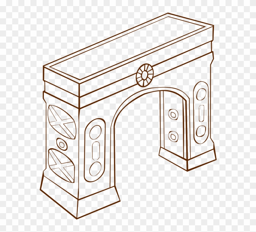 Arch Clipart Transparent - Arch Clipart - Png Download (#1599348) - PikPng