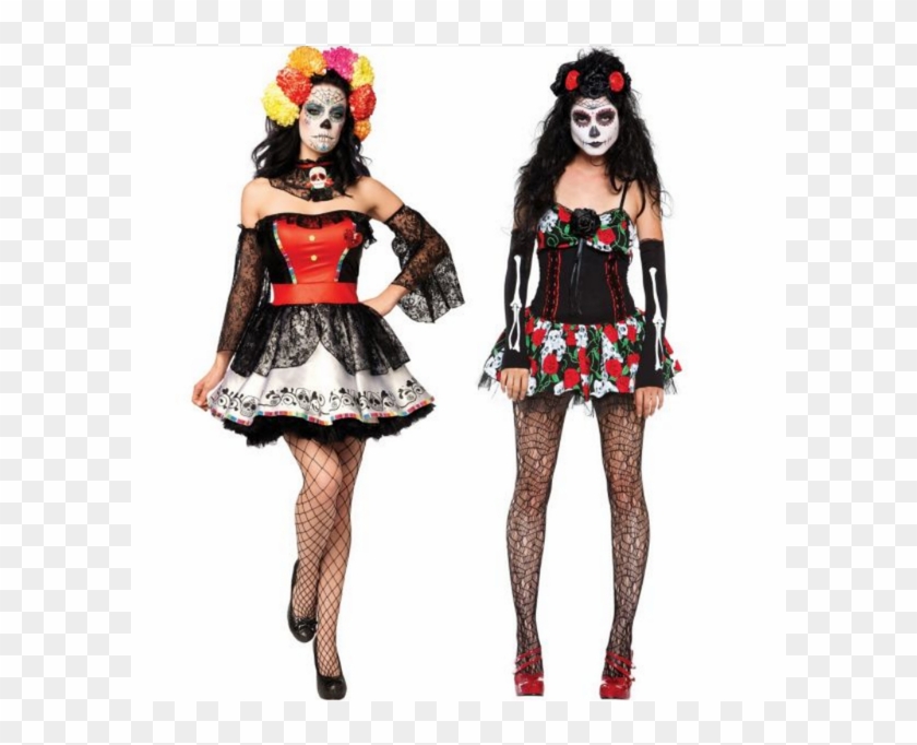 Sexy Dia De Los Muertos Dia De Muertos Traje Clipart 1611119 Pikpng 6897