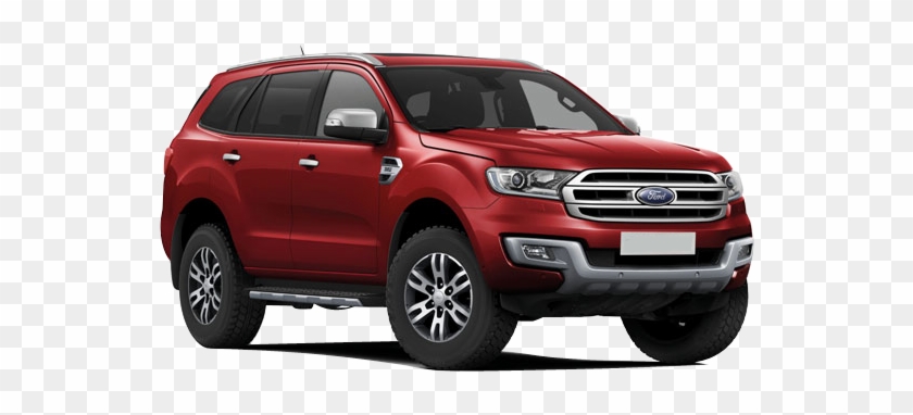 Sunset-red,0 - Ford Endeavour Car Price Clipart (#1629951) - PikPng