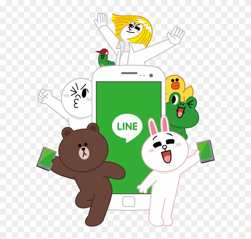 Line Friends Corporation Png - Line Clipart (#1652223) - PikPng