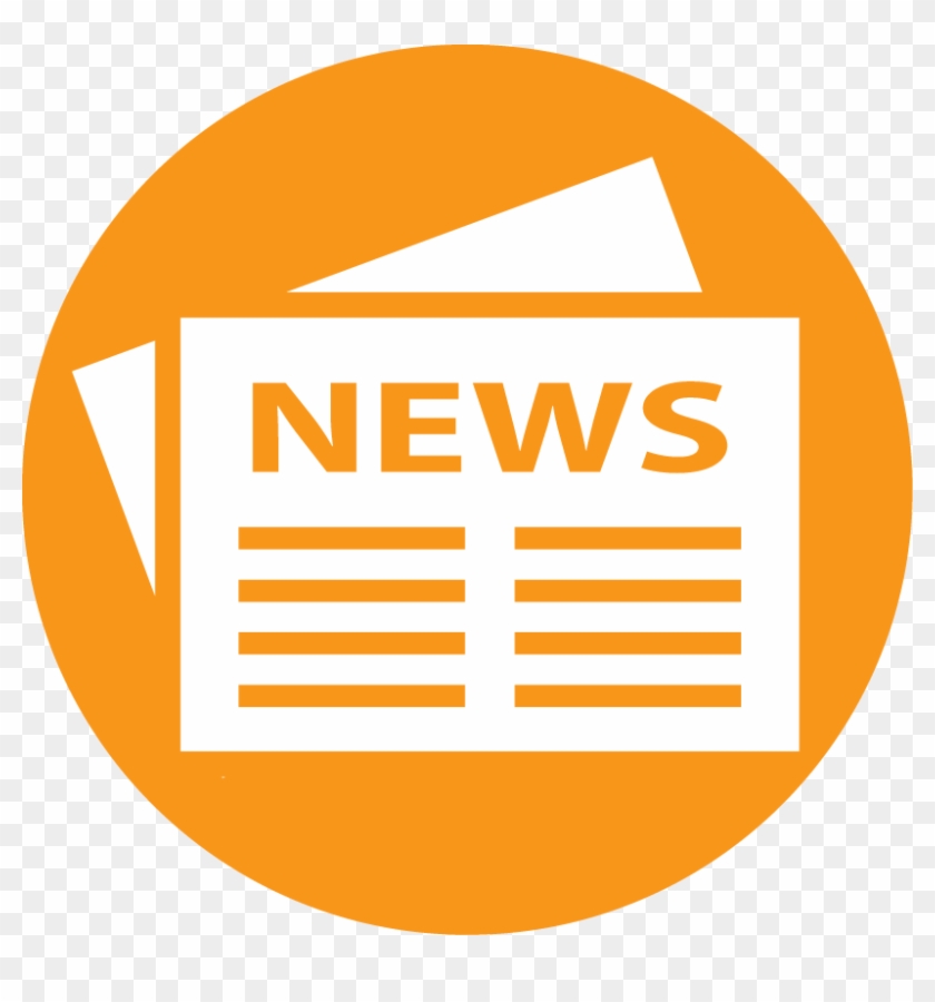 News Wingsdomain Subscribe Icon - News Icon Png Orange Clipart ...
