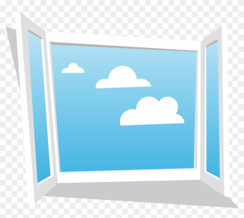 Microsoft Windows Clipart Blue Window - Png Download (#1678282) - PikPng
