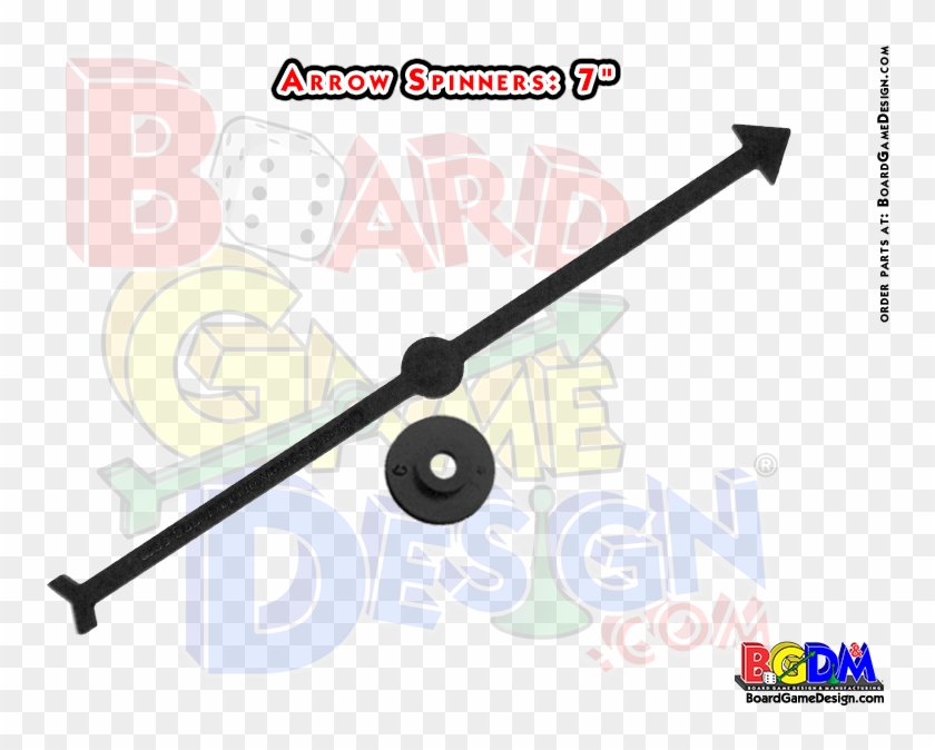 Game Spinner Arrows 7" - Tri Fold Board Game Clipart (#1695923) - PikPng