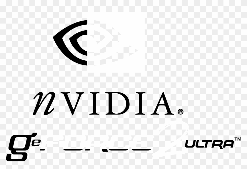 Download Nvidia Geforce2 Ultra Logo Black And White - Nvidia Logo ...