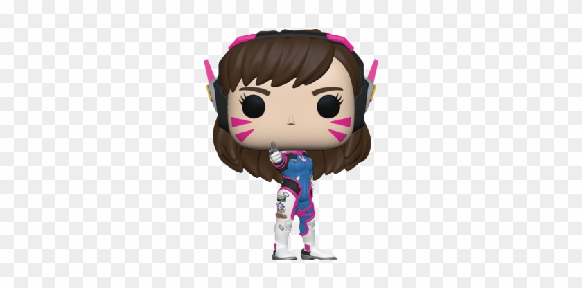 Funko Pop Overwatch S5 Dva - Overwatch Pop Clipart (#176603) - PikPng