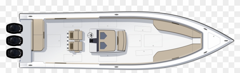 Seating Options - Overhead View - Overhead View Of Boat Png Clipart ...