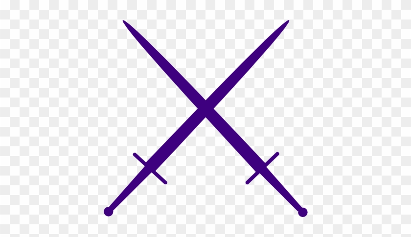 Small - Transparent Purple Sword Clipart (#1735359) - PikPng