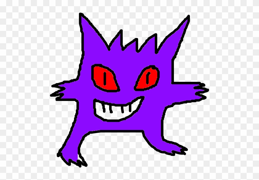 Gengar - Cartoon Clipart (#1745528) - PikPng