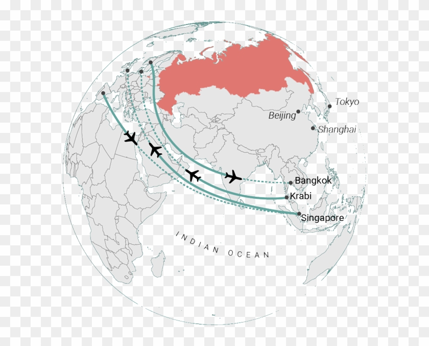 What Determines Flight Paths Fares, Airspace And Jet - Map Clipart ...