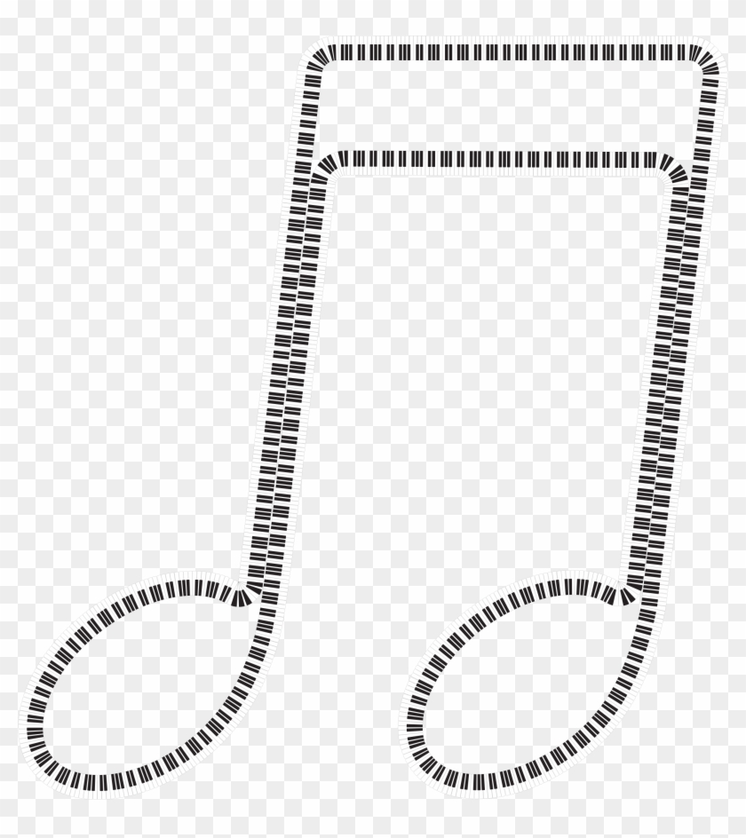 This Free Icons Png Design Of Musical Note Piano Keys Clipart (#1777647 ...