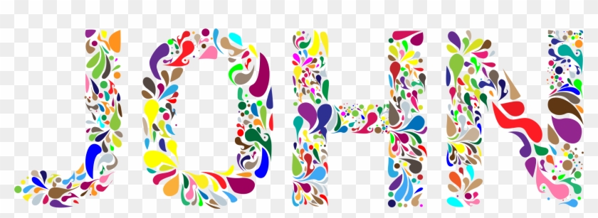 This Free Icons Png Design Of John Typography Clipart (#1783674) - PikPng