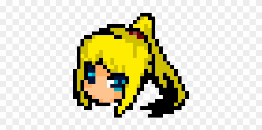 Samus Head - Pixel Art Clipart (#180091) - PikPng