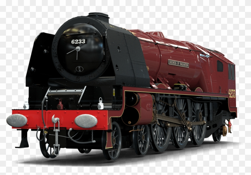 The Lms Coronation Class Is A Steam Engine First Built Clipart ...