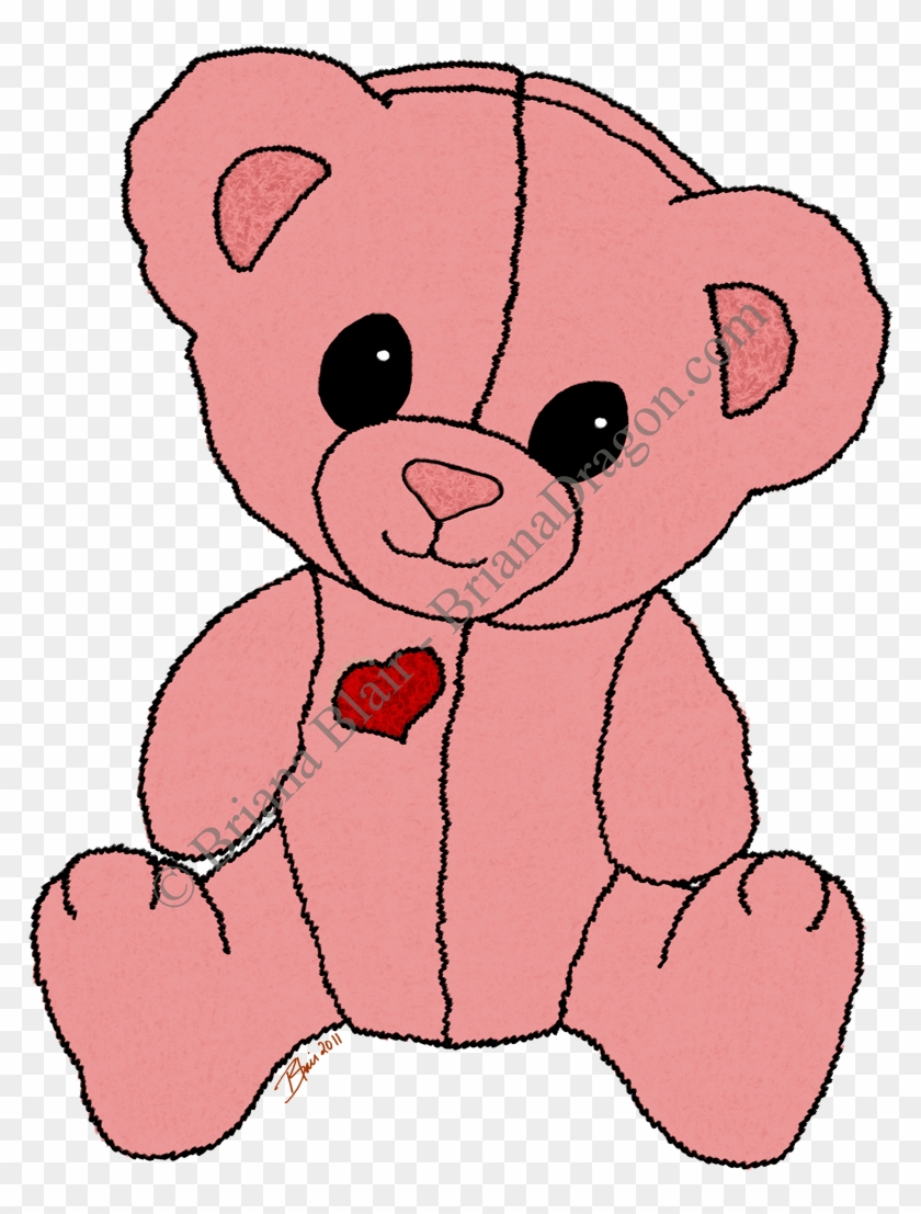 Download Cute And Happy Pink Teddy Bear By Brianadragon - Teddy Bear ...