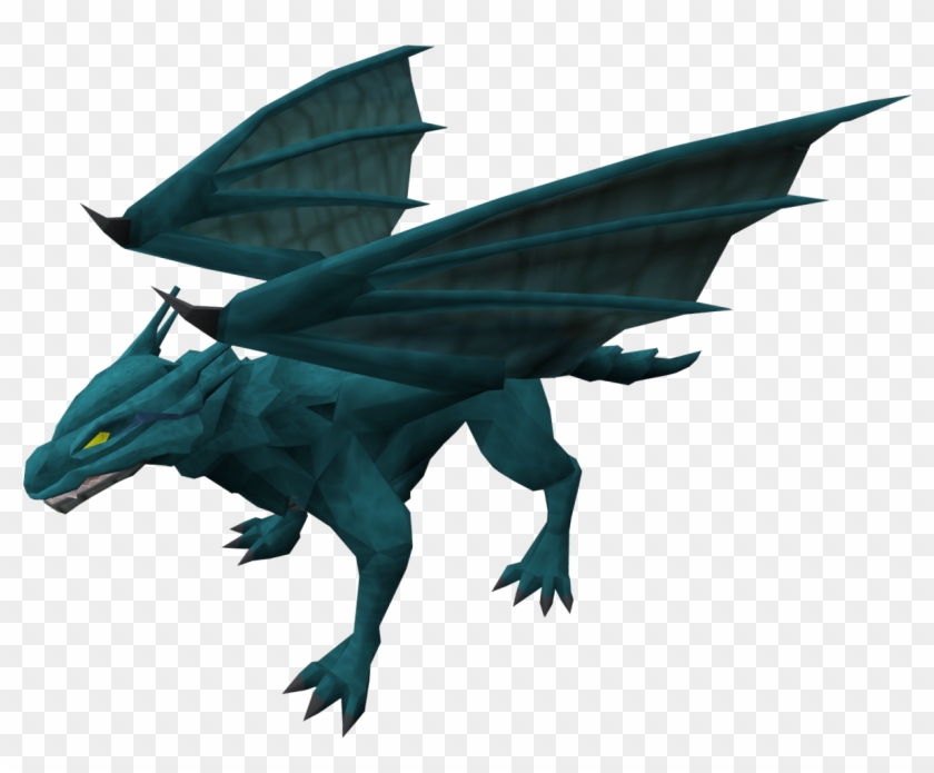 Runescape Blue Dragon Clipart (#1895033) - PikPng