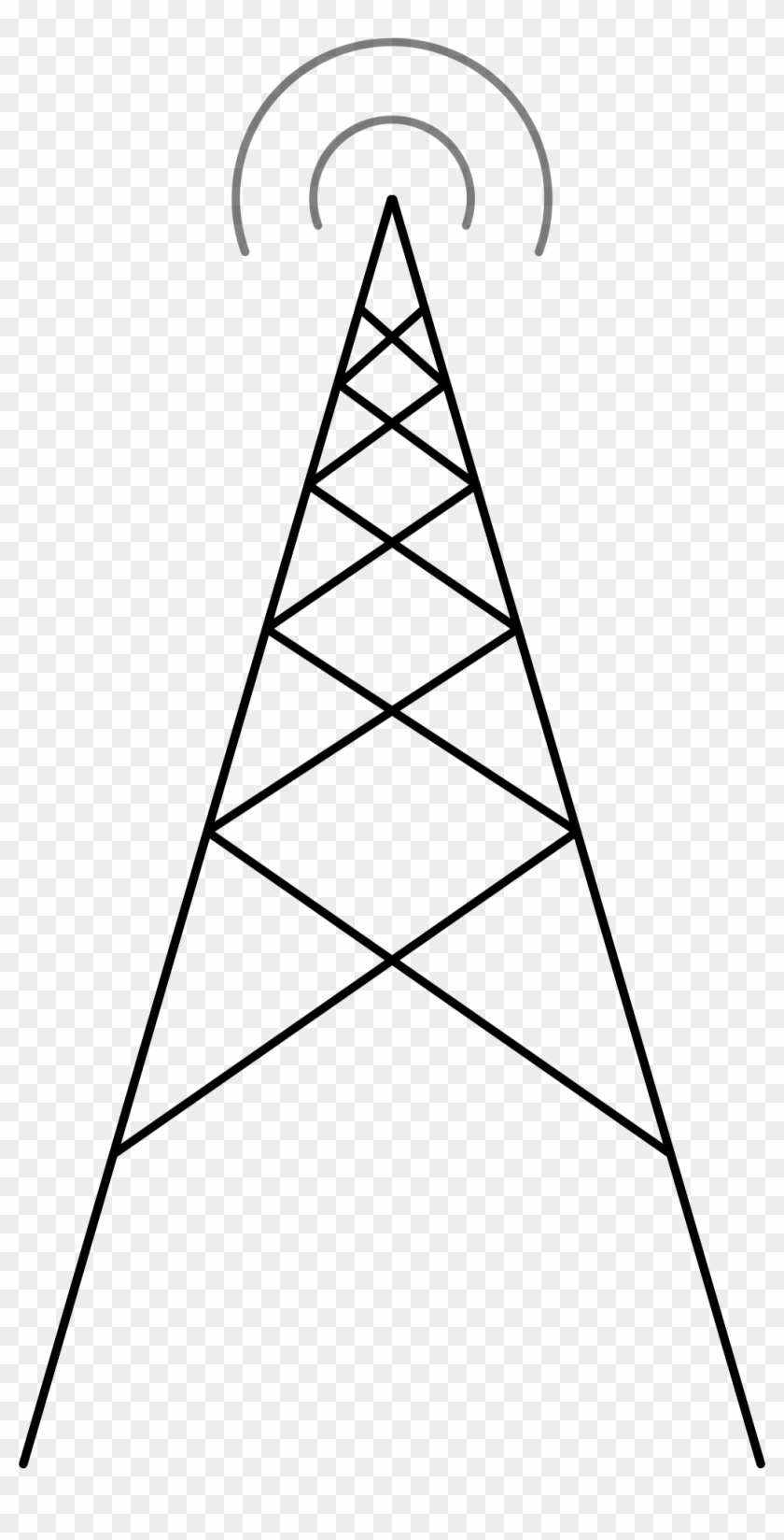 Antenna Png Image - Triangle Clipart (#1898802) - PikPng