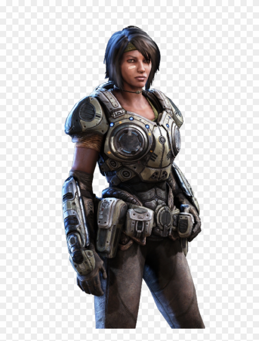 Why So Crushable - Gears Of War Kate Diaz Clipart (#190889) - PikPng
