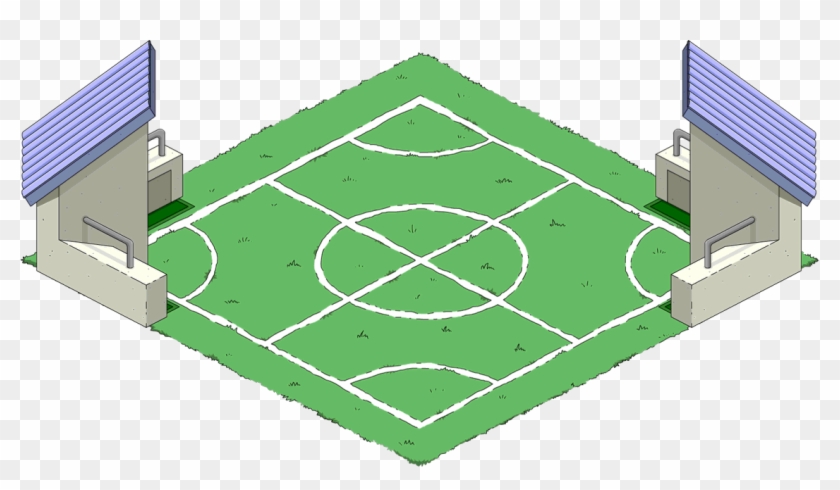 Grey Grass Field - The Simpsons Clipart (#192539) - PikPng