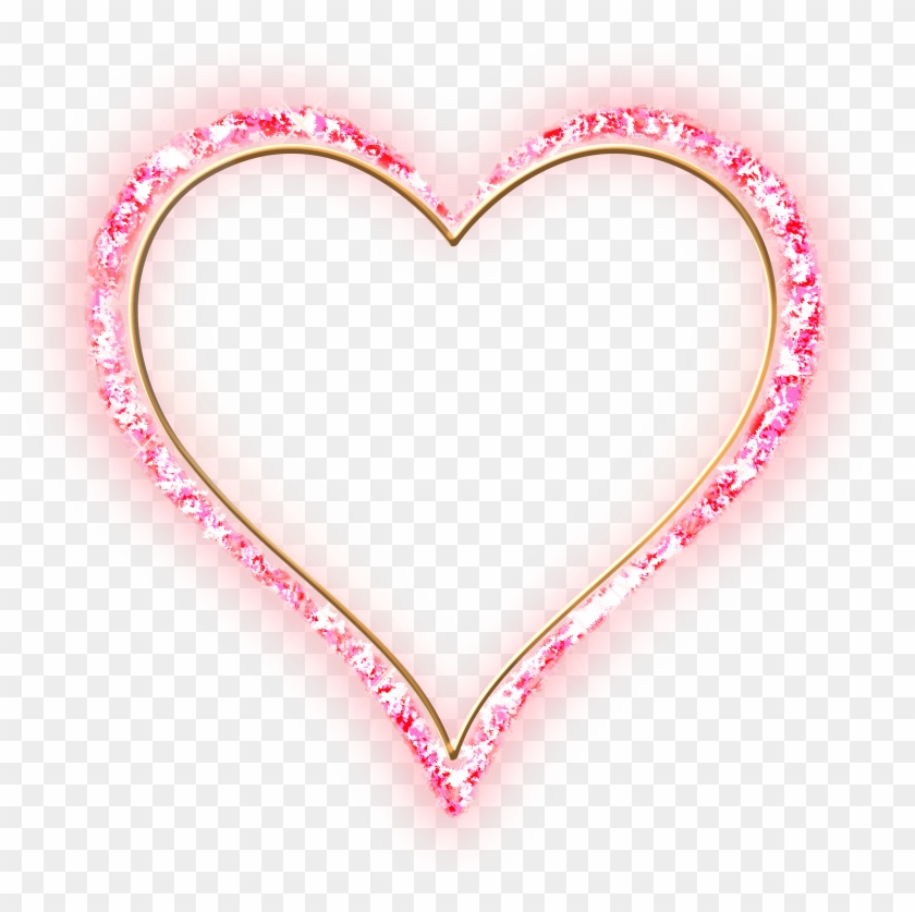 Download Pink Heart Frames Png Clipart Png Download - PikPng