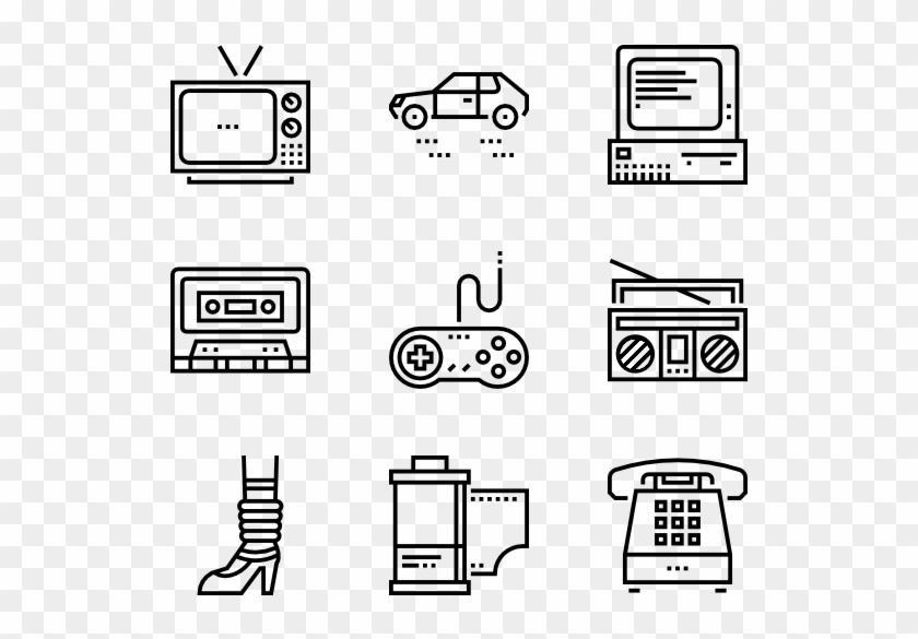 80's - Payment Mode Icon Clipart (#199912) - PikPng