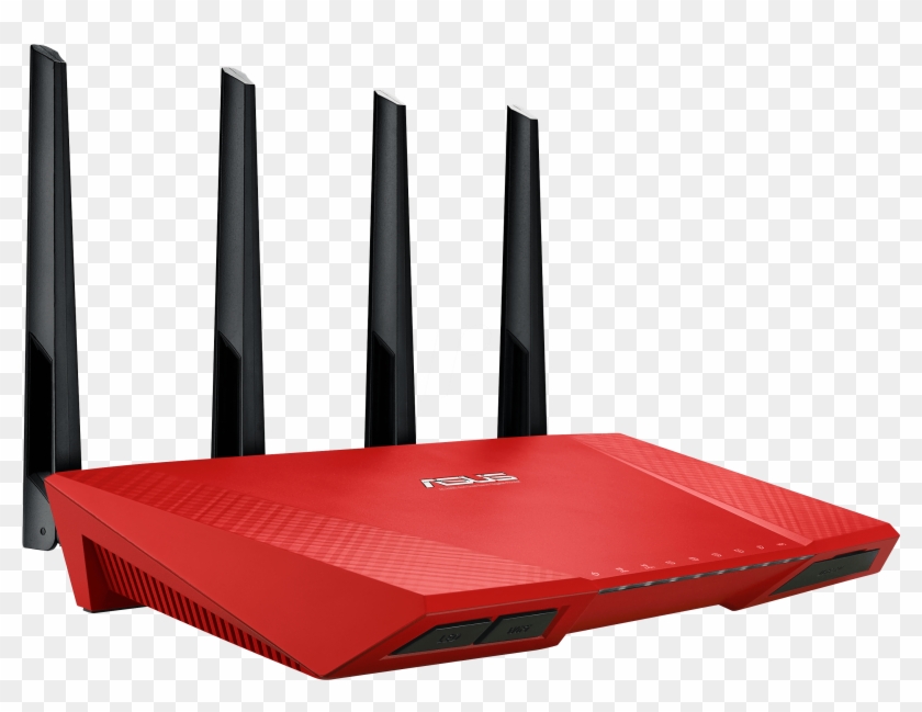 Asus Blue Cave Router - Asus Rt Ac87u Rood Clipart (#1907788) - PikPng
