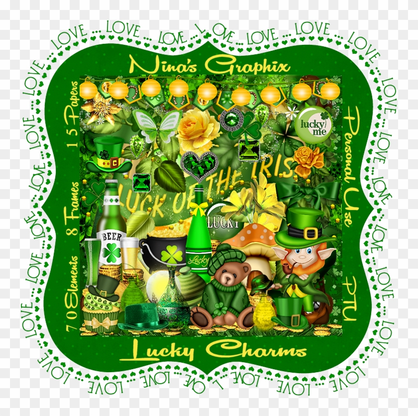 New "lucky Charms" Kit ** Clipart (#1912073) - PikPng