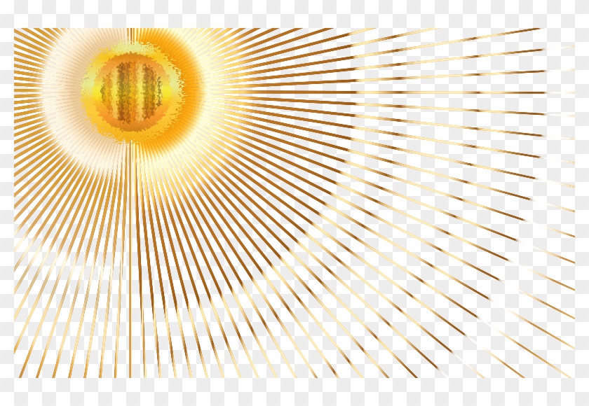Sun Beams No Background Clip - Png Download (#1912760) - PikPng