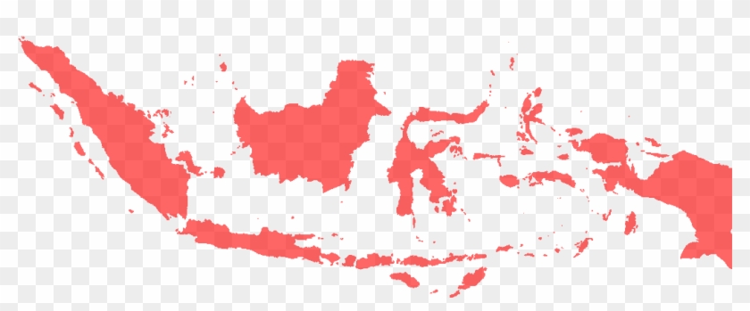 Indonesia Map No Background , Png Download - Indonesia Map Png Black ...
