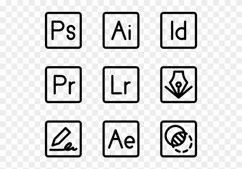 Adobe Logos Clipart (#1924615) - PikPng
