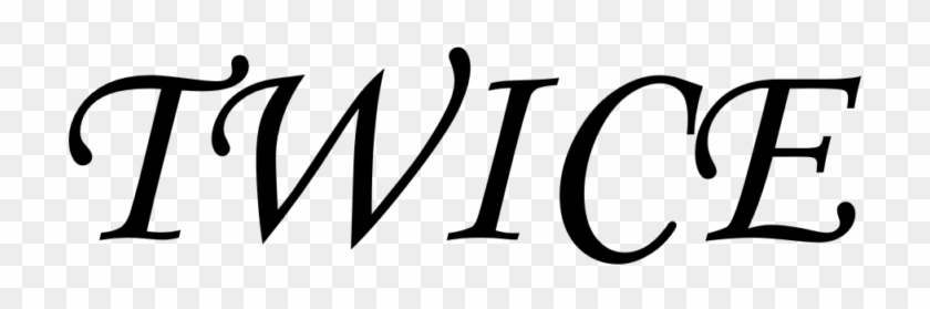 Download Twice Logo - Engelsrufer Clipart Png Download - PikPng