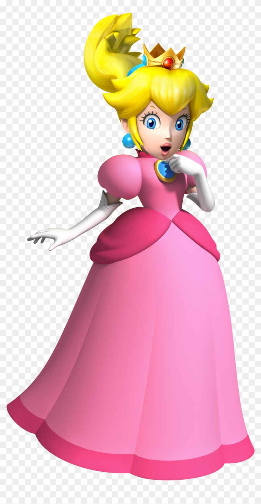 Download Princess Peach Transparent Background Clipart Png Download ...