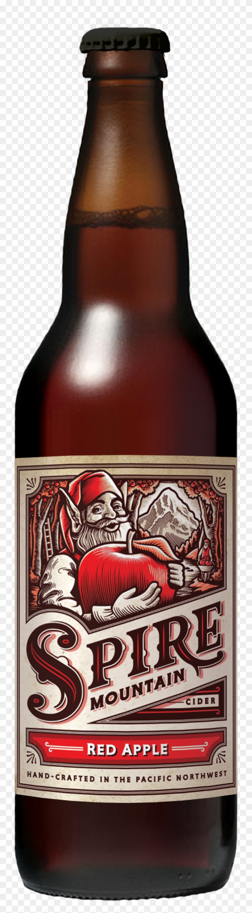 Spire Mountain Ciders - Beer Bottle Clipart (#1946771) - PikPng