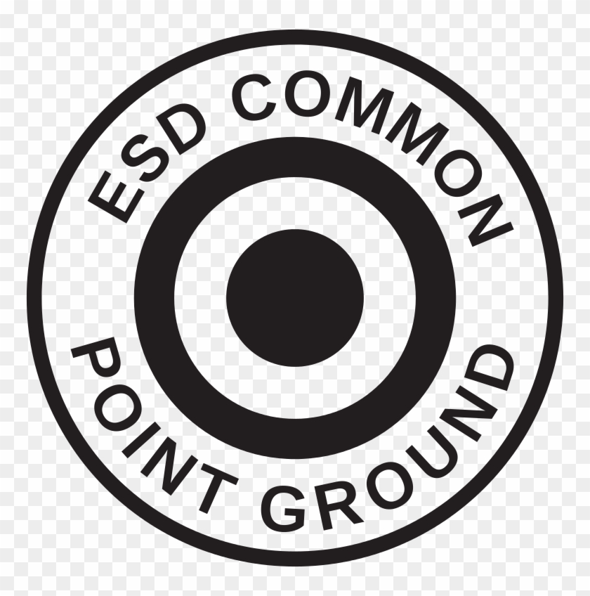 Common Point Ground Symbol - Esd Common Point Ground Clipart (#1997741 ...