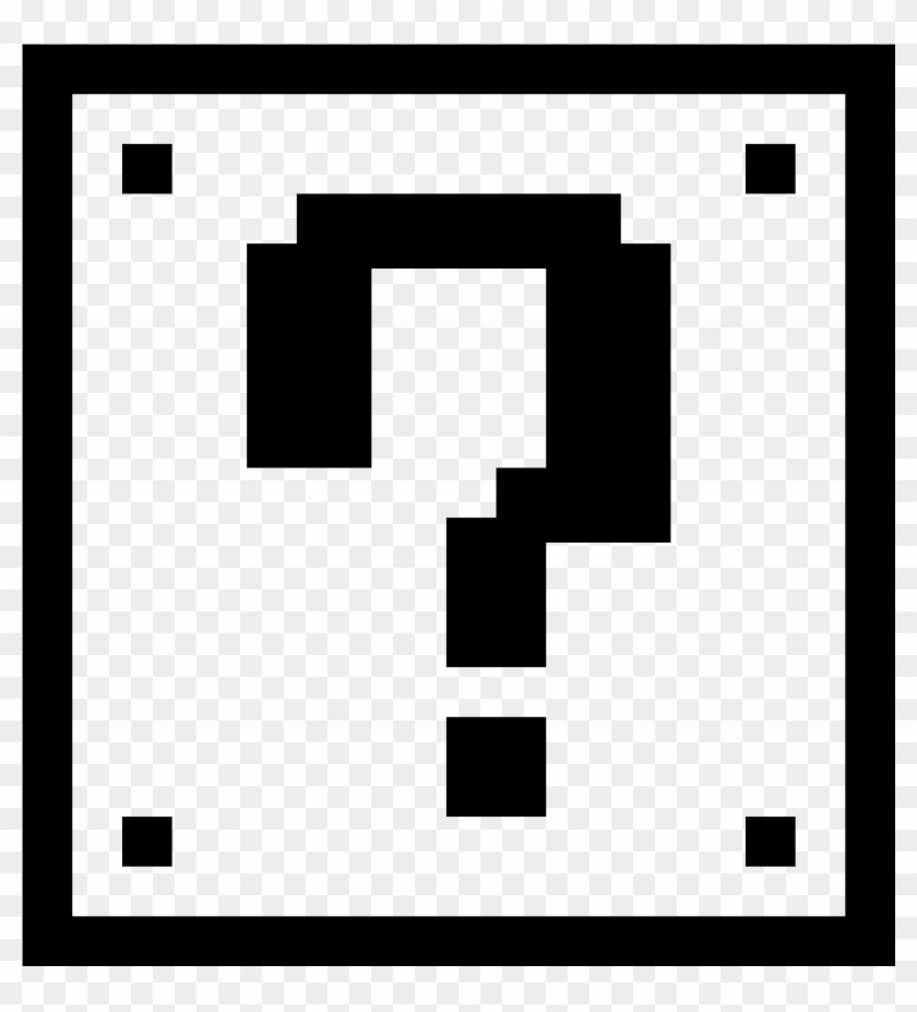 Question Mark - Pink Question Block Mario Clipart (#24199) - PikPng