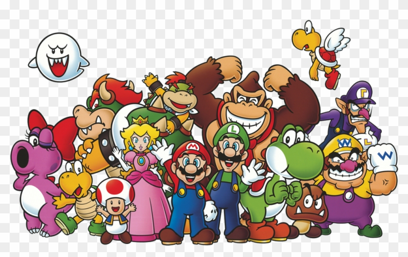 Wario Figure Mario - Nintendo Characters Png Clipart (#207241) - PikPng