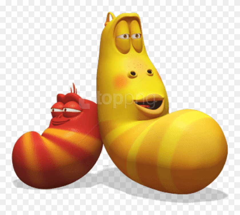 Download Free Png Download Larva Red And Yellow Tired Clipart - Larva ...