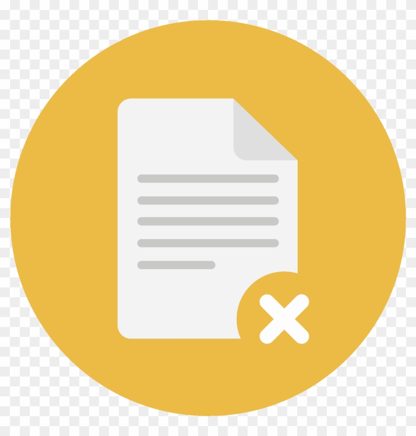 Delete File Icon Clipart (#2022873) - PikPng