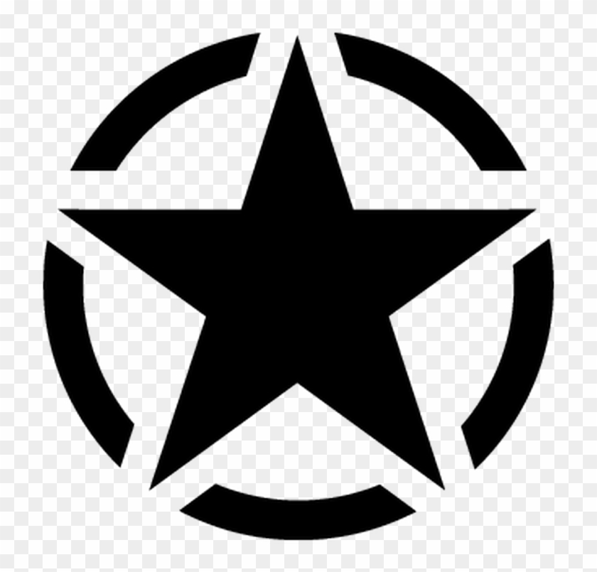 Us Army Star Ww2 Clipart (#2029656) - PikPng
