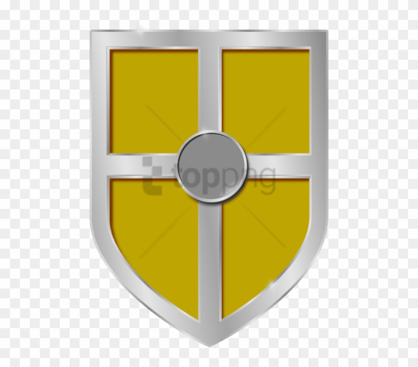 Download Free Png Gold Shield Png Png Image With Transparent - Cartoon ...