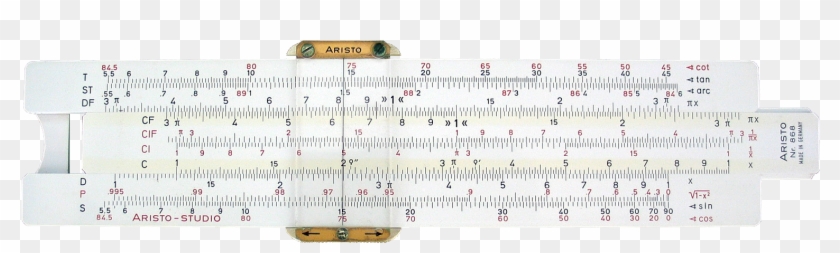 Download Sliderule 2005 - Slide Rule Png Clipart Png Download - PikPng