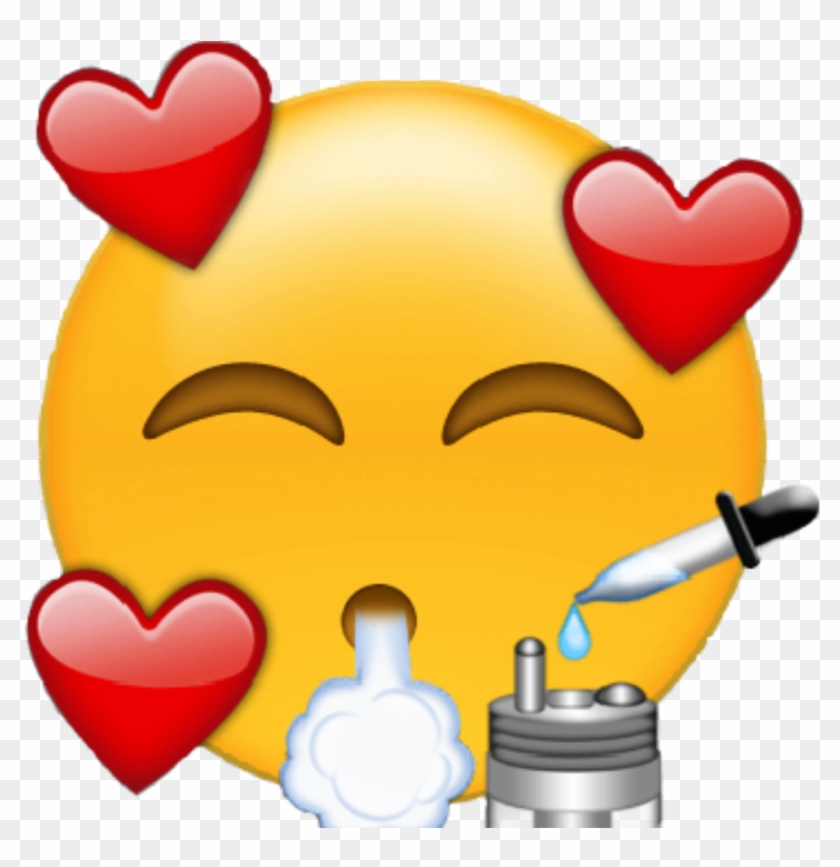Download #vape #vaping #vapenation #emoji - Feel Loved Emoji Clipart ...