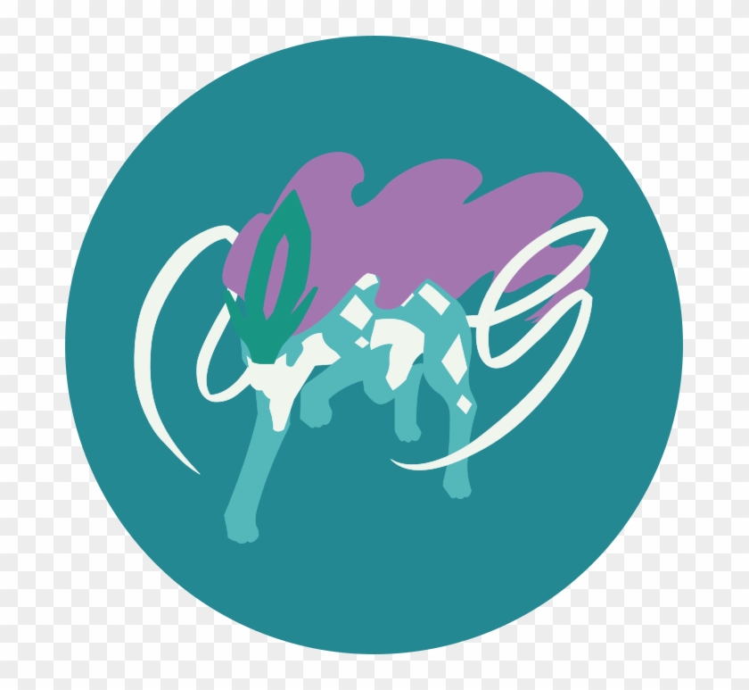 Minimalist Suicune Icon Clipart (#2056032) - PikPng