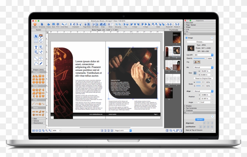 Page Layout Software For Desktop Publishing On Mac - Istudio Publisher ...