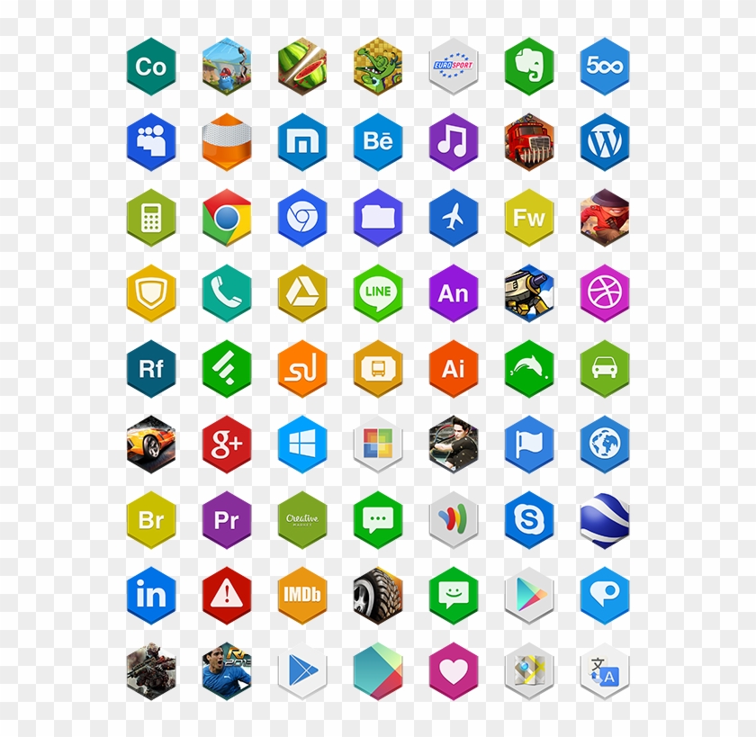 Search - Hex Icons Clipart (#2065735) - PikPng
