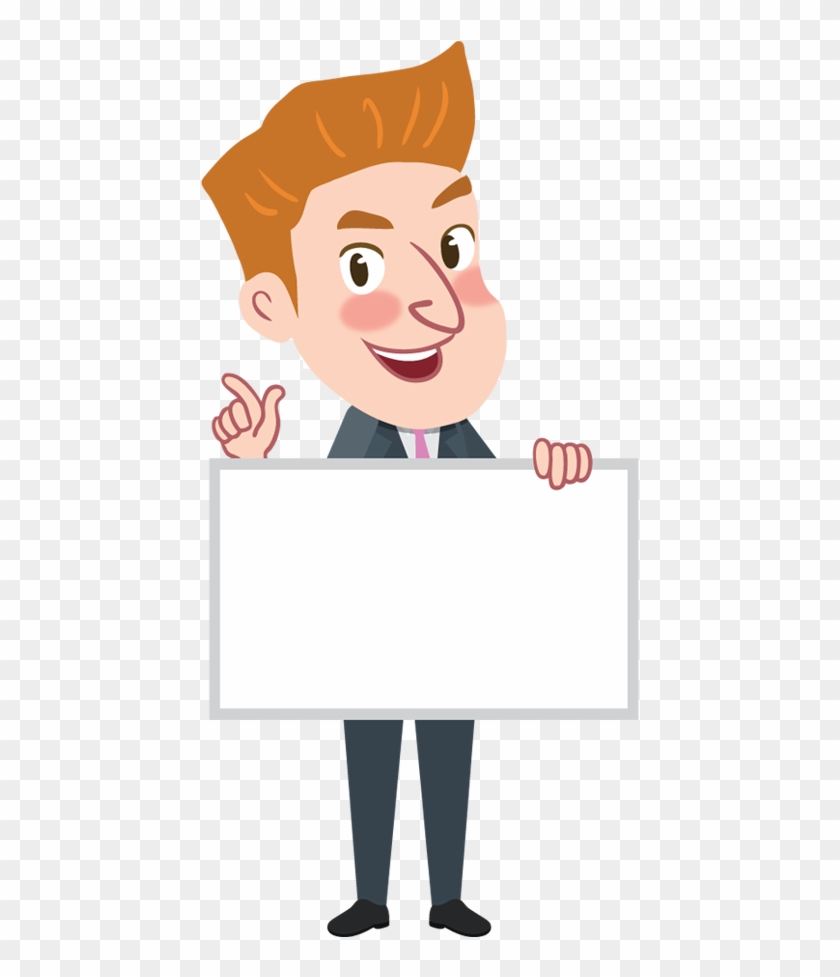 1designshop Png Library Library - Cartoon With Board Png Clipart ...